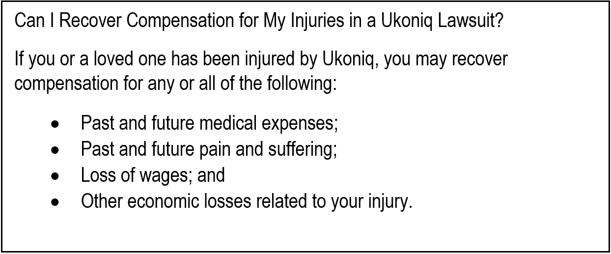 Sayville Ukoniq Lawsuit Lawyer | Compensating Your Losses
